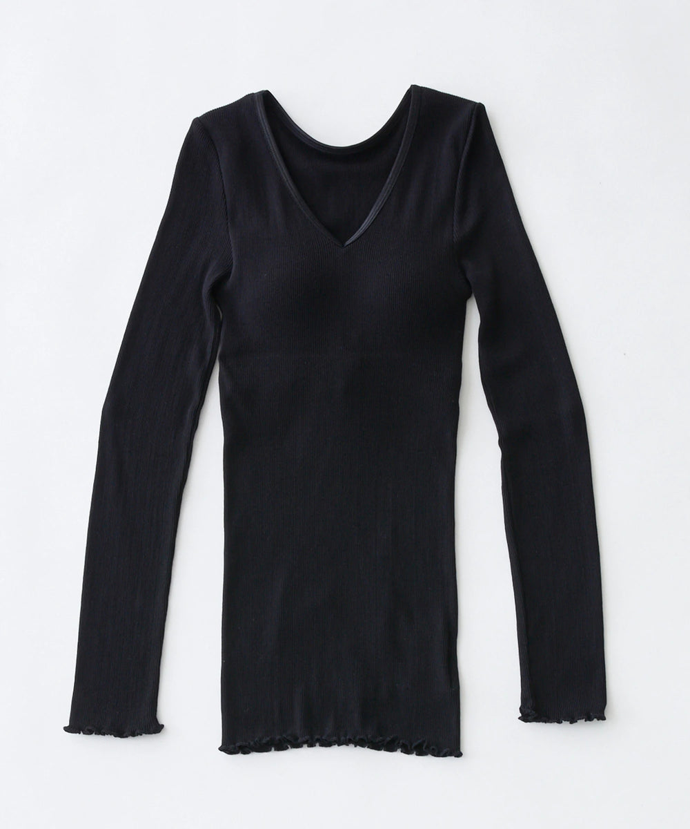 PALM22RIB VNECK BRA LSP/O – Re:Circulet